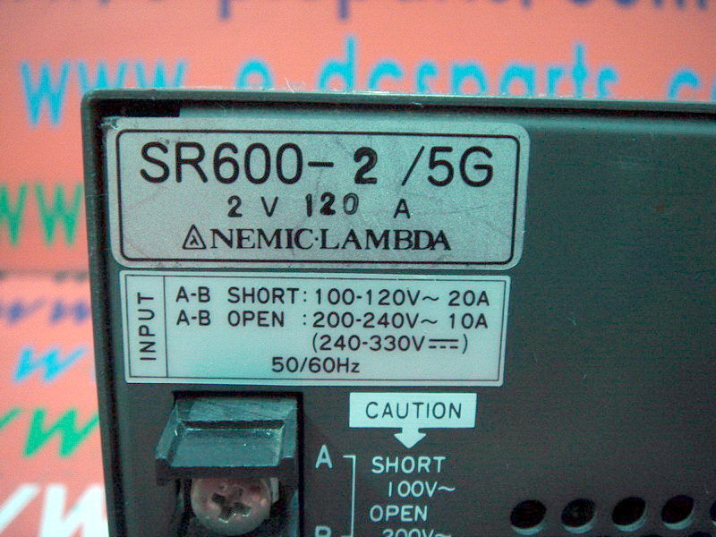 NEMIC-LAMBDA SR600-2/5G - 裕益科技自動化設備可程式編碼器PLC分散式控制系統DCS